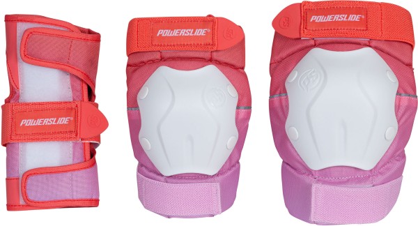 Powerslide STANDARD WOMEN Protection Set red/pink | Warehouse One